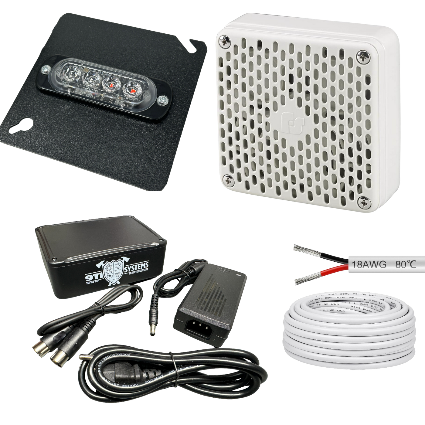 Station Alert Kit 2 Sa812 Controller Advanced Alert System — 911 Systems Llc