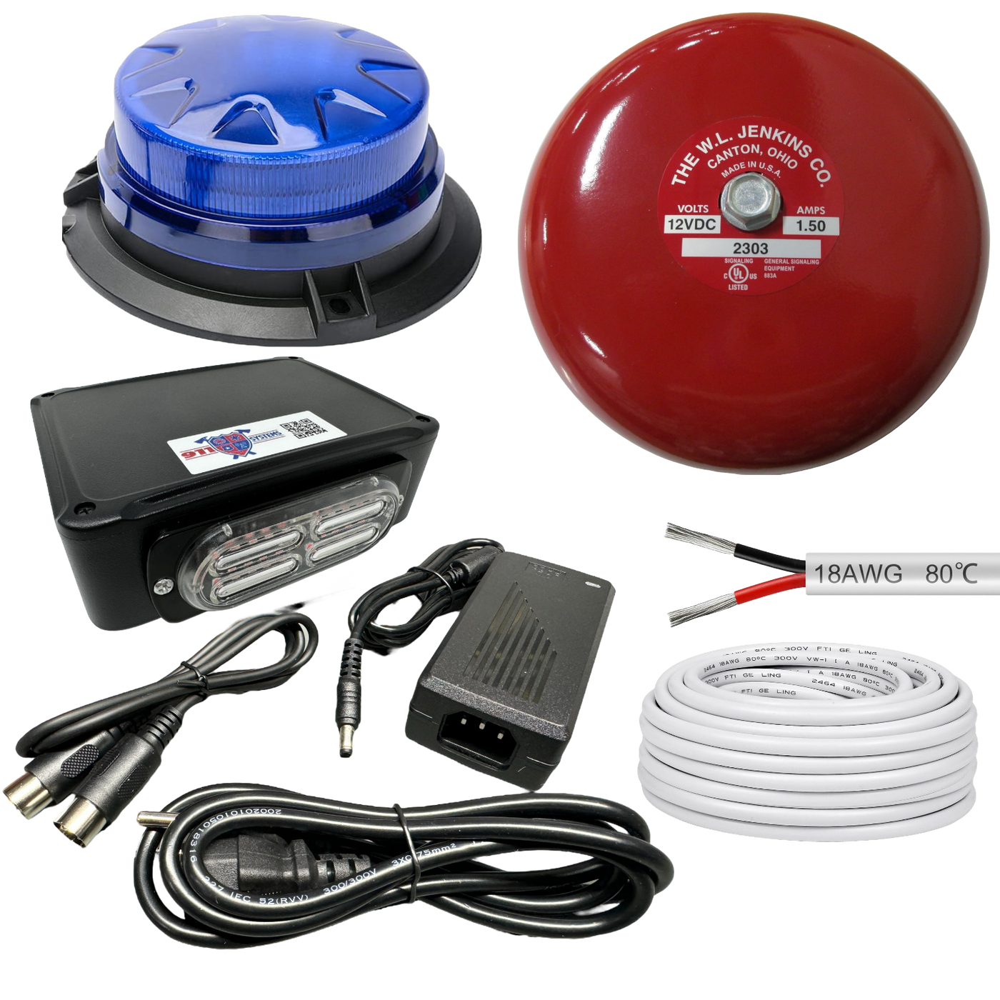 Station Alert Kit 2+ (SA812+ Controller) | Alert System — 911 Systems LLC