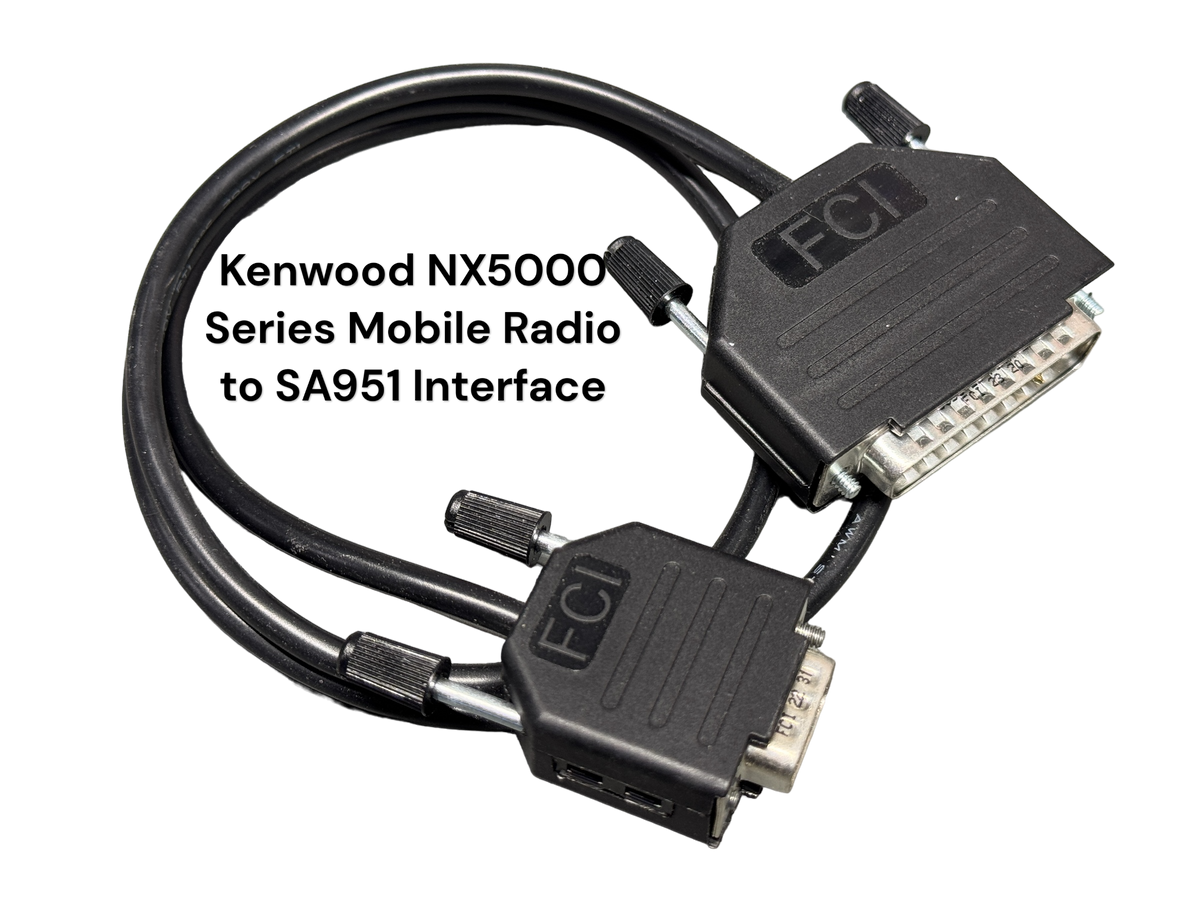 Kenwood NX5000 Series Radio Interface Cable for SA951 — 911 Systems LLC