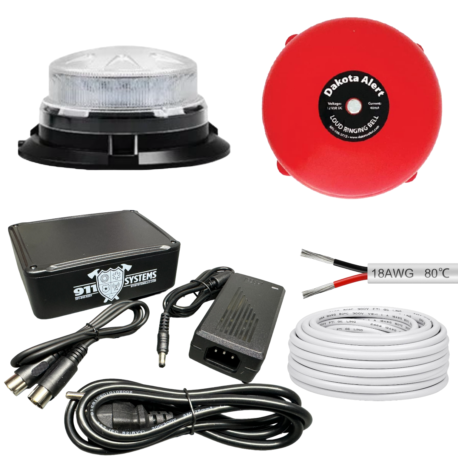 Station Alert Kit 2 (SA812 Controller) | Advanced Alert System — 911 ...