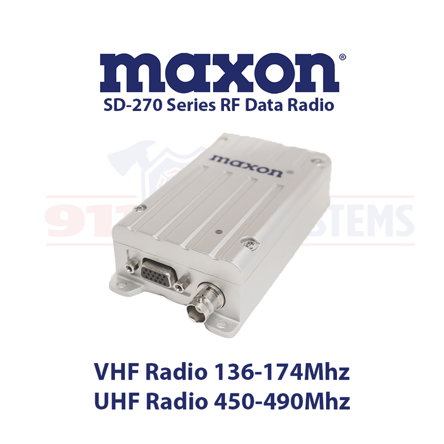 Maxon America - Commercial Radios — 911 Systems LLC