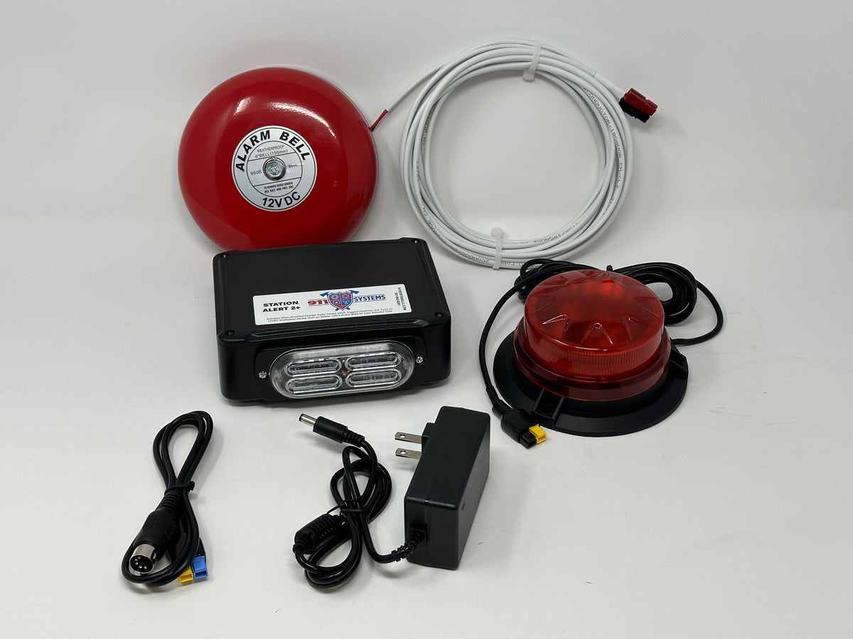 Station Alert Kit 2+ (SA2+ Controller) w/Your Choice of two Alert devi ...
